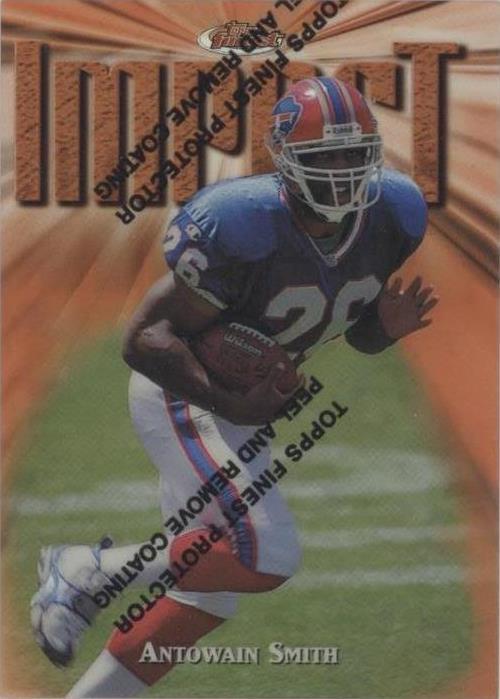 1997 Topps Finest - Antowain Smith #242 Refractor (RC) for sale online ...