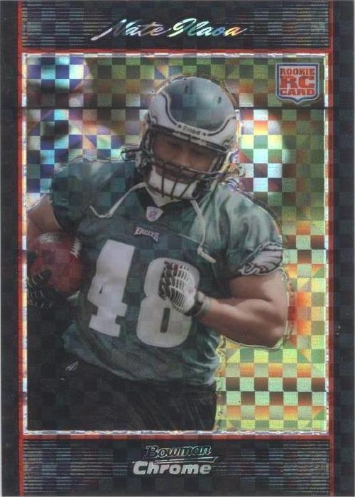 2007 Bowman Chrome - X-Fractor #BC47 Nate Ilaoa /275 (RC) for sale ...