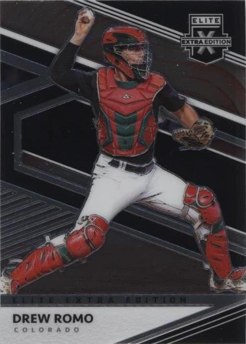 2020 Panini Elite Extra Edition - Drew Romo #35 Opti-Chrome (RC) for ...