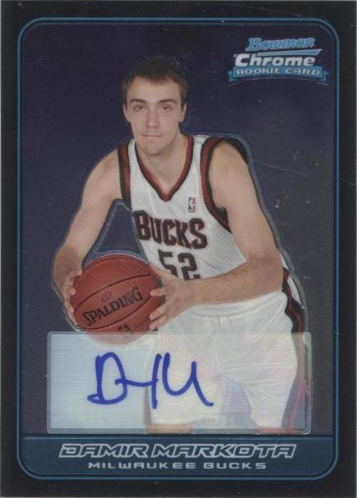 2006-07 Bowman Draft Picks & Stars - Chrome #140 Damir Markota (AU, RC ...
