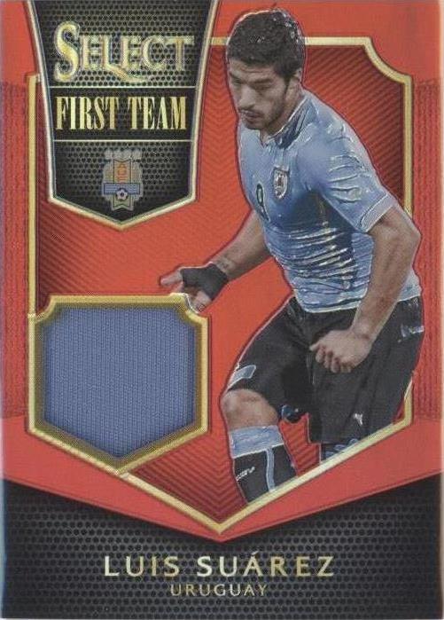 2015-16 Panini Select - First Team Swatches Red Prizm #FT-LS Luis ...