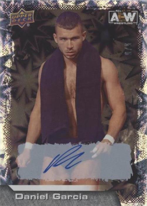 2022 Upper Deck AEW All Elite Wrestling - Dynamite Autographs #14 Daniel Garcia /5 (AU, RC) for ...