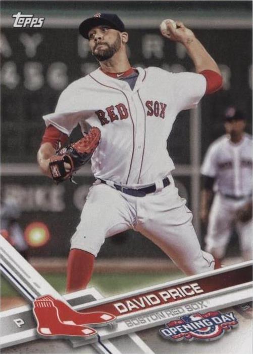 2017 Topps Opening Day - David Price #132 Pitching for sale online | eBay