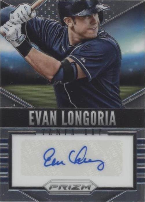 2014 Panini Prizm - Prizm Signatures Evan Longoria #33 (AU) for sale ...