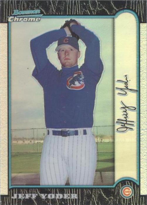 1999 Bowman Chrome - Jeff Yoder #176 Refractor for sale online | eBay