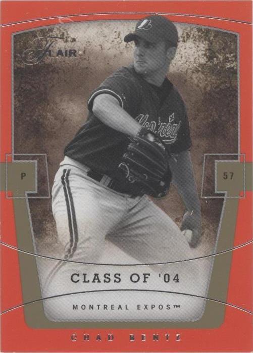 2004 Flair - Class of '04 #62 Chad Bentz /799 (RC) for sale online | eBay