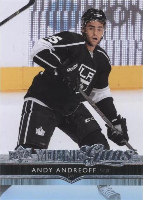 2014-15 Upper Deck - Young Guns #492 Andy Andreoff (RC) for sale online ...