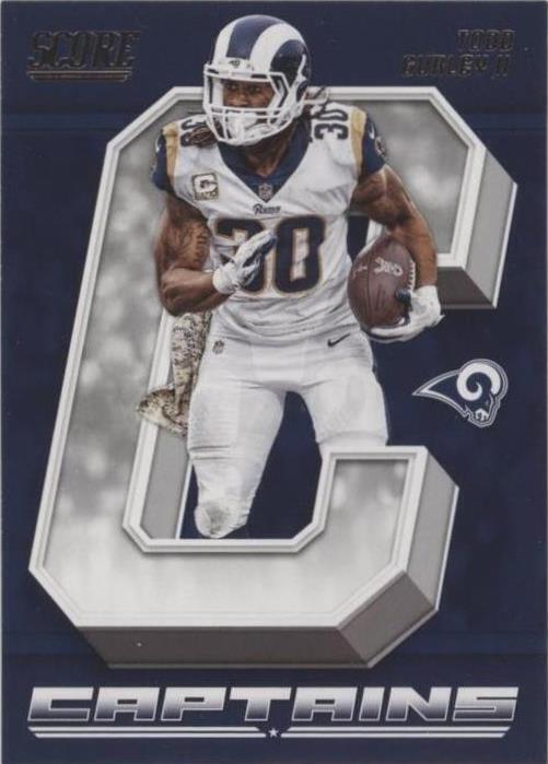 2018 Score - Captains Todd Gurley II #15 for sale online | eBay
