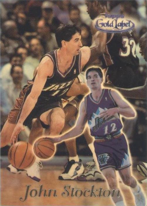 1999-00 Topps Gold Label - Class 1 Black Label #79 John Stockton for ...