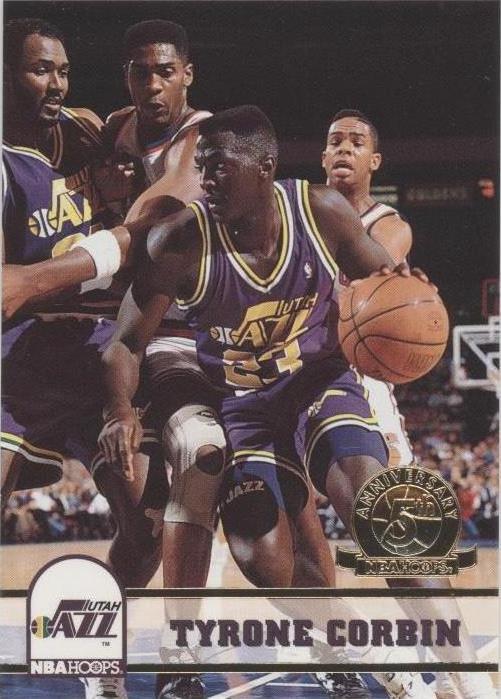 1993-94 NBA Hoops - 5th Anniversary #214 Tyrone Corbin for sale online ...