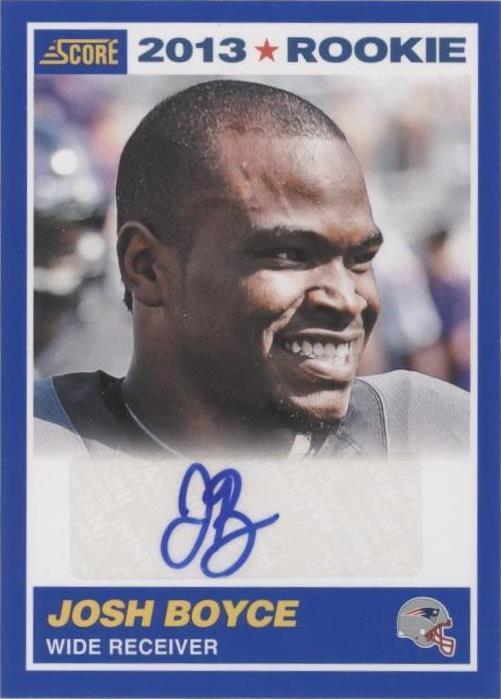 2013 Score - Rookie Blue Signatures #382 Josh Boyce (AU, RC) for sale ...