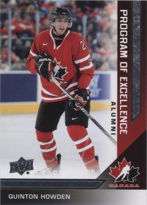 2013 Upper Deck Team Canada - Program of Excellence Alumni Quinton ...