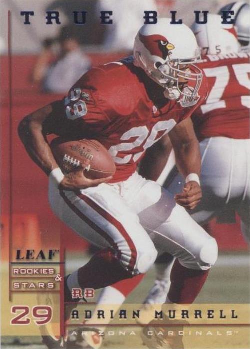 1998 Leaf Rookies & Stars - True Blue #100 Adrian Murrell /500 for sale ...