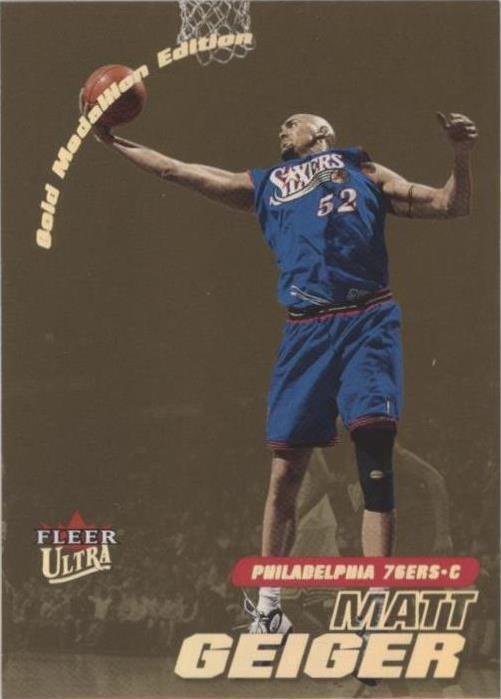 2000-01 Fleer Ultra - Matt Geiger #148G Gold Medallion for sale online | eBay