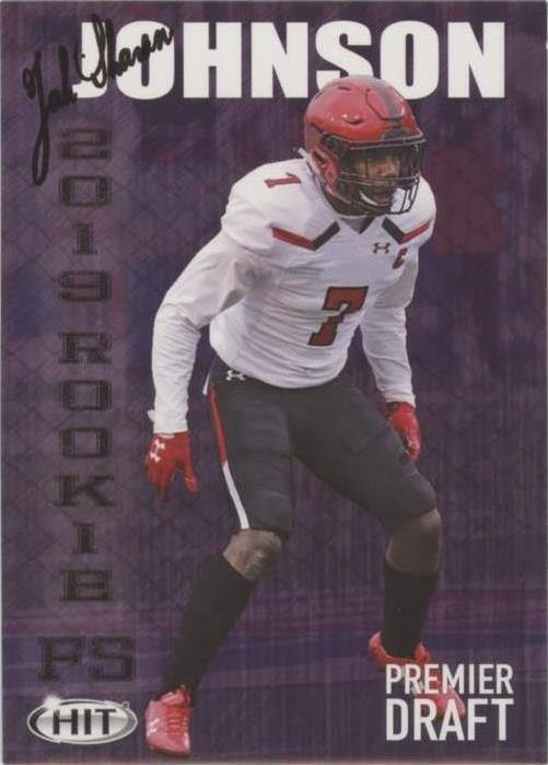 2019 Sage Hit Premier Draft - #111 Jah'Shawn Johnson (RC) for sale ...
