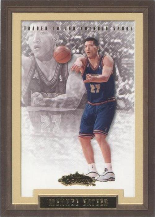 2002-03 Fleer Showcase - Legacy Collection #27 Mengke Bateer /100 for ...