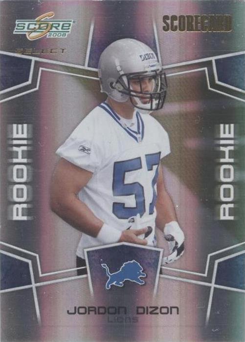 2008 Score Select - Rookie Scorecard #366 Jordon Dizon /100 (RC) for ...