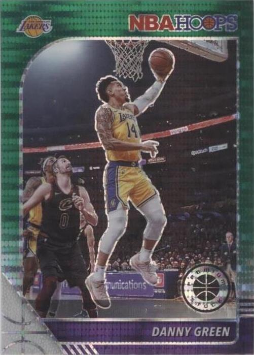 2019-20 Panini NBA Hoops Premium Stock - Danny Green #179 Green Pulsar ...