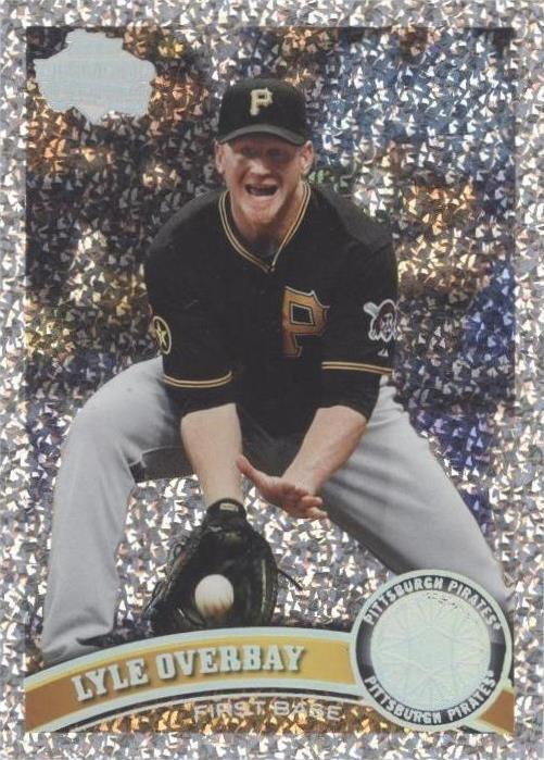 2011 Topps Update Series - Lyle Overbay #US95 Platinum Diamond ...