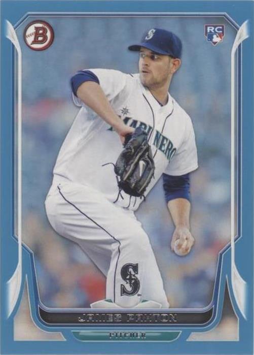 2014 Bowman - Blue #43 James Paxton /500 (RC) for sale online | eBay