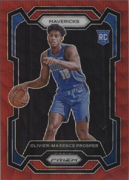 2023-24 Panini Prizm - Olivier-Maxence Prosper #146 Ruby Wave Prizm (RC) for sale online | eBay