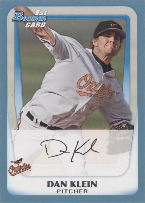 2011 Bowman - Prospects Blue #BP67 Dan Klein /500 (RC) for sale online ...