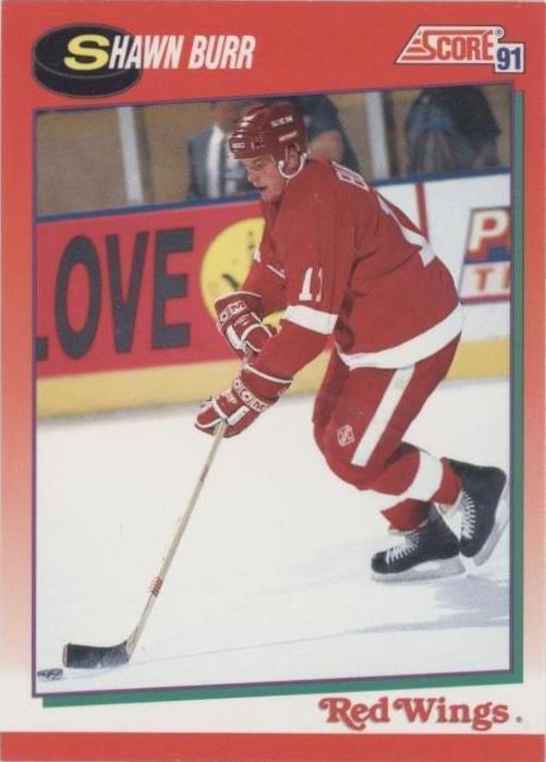 1991-92 Score Canadian - Shawn Burr #54 for sale online | eBay
