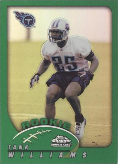 2002 Topps Chrome - Rookie Refractor Tank Williams #265 (RC) for sale ...
