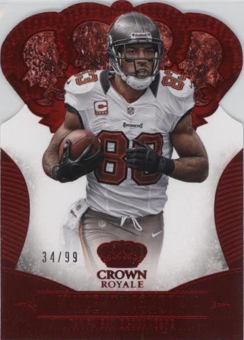 2013 Panini Crown Royale - Vincent Jackson #98 Red Die-Cut Crown /99 ...