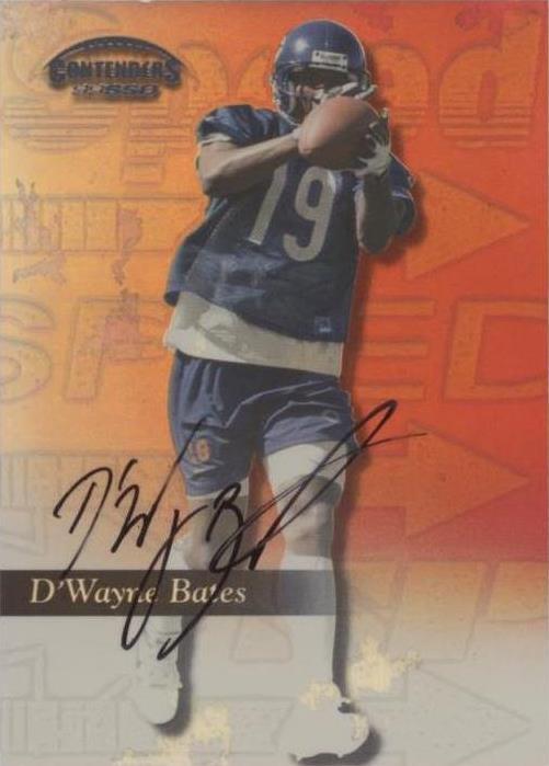 1999 Playoff Contenders SSD - D'Wayne Bates #179 Speed Red /100 (RC ...