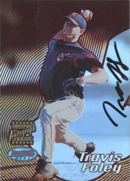 2002 Bowman's Best - Autograph Red #125 Travis Foley (AU) for sale ...
