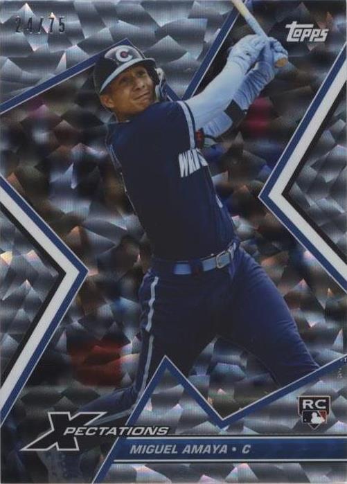 2023 Topps Xpectations - Miguel Amaya #33 Crackle Foil /75 (RC) for ...