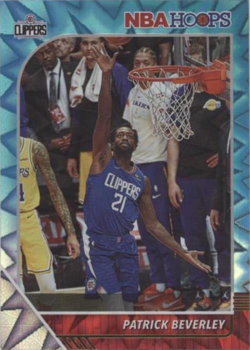 2019-20 Panini NBA Hoops - Teal Explosion #271 Patrick Beverley for ...