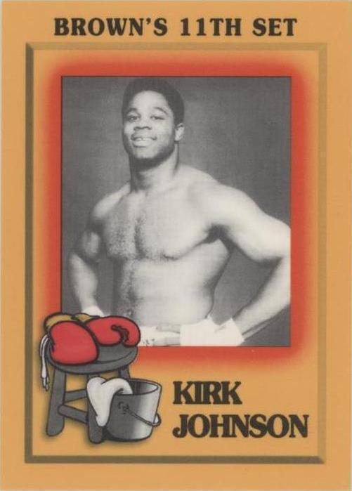 1997 Brown's Boxing - Kirk Johnson #38 for sale online | eBay