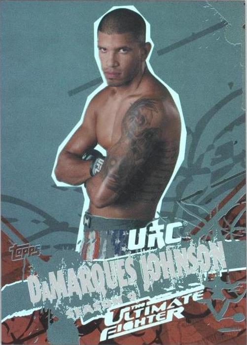 2010 Topps UFC Main Event - The Ultimate Fighter Black #TT-43 DaMarques ...