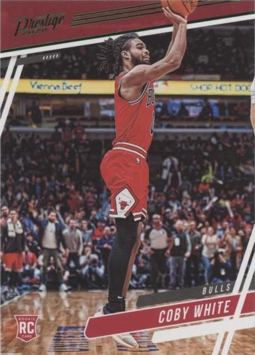 2019-20 Panini Chronicles - Prestige Green #66 Coby White (RC) for sale ...