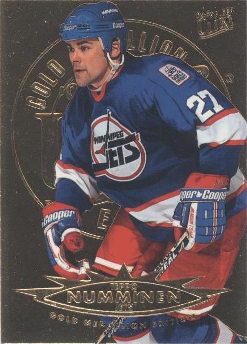 1995-96 Fleer Ultra - Teppo Numminen #182 Gold Medallion Edition for ...