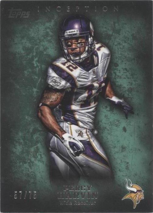 2012 Topps Inception - Green #85 Percy Harvin /75 for sale online | eBay