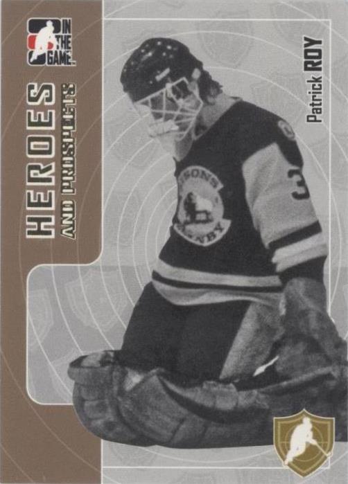 2005-06 In the Game Heroes and Prospects - Patrick Roy #33 for sale ...