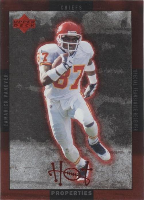 1996 Upper Deck - Hot Properties #HT-16 Eric Metcalf, Tamarick Vanover ...