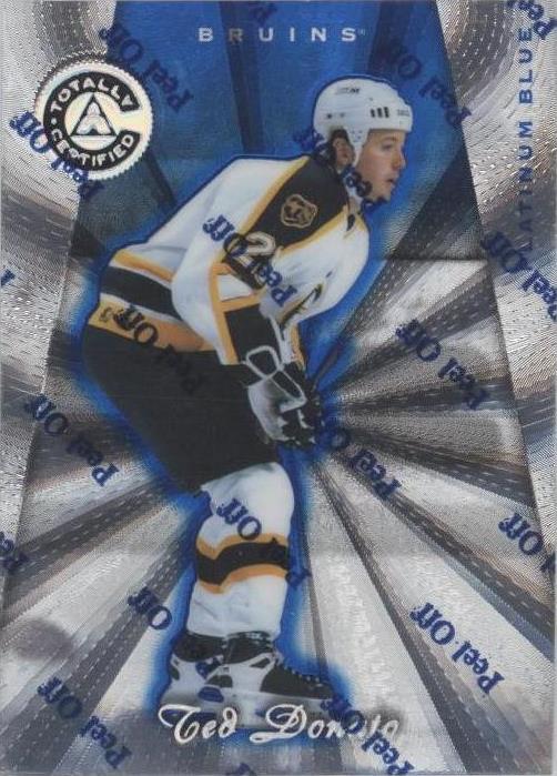 1997-98 Pinnacle Totally Certified - Platinum Blue #87 Ted Donato /3099 ...