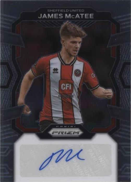 2023-24 Panini Prizm Premier League - Signatures #S-JM James McAtee (AU ...