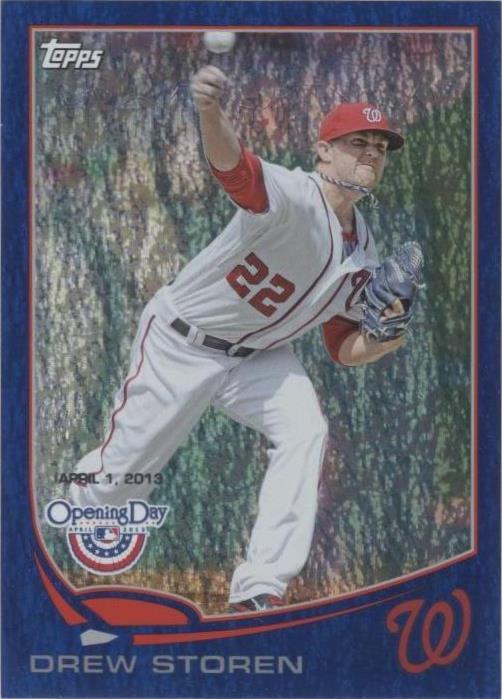2013 Topps Opening Day - Blue #209 Drew Storen /2013 for sale online | eBay