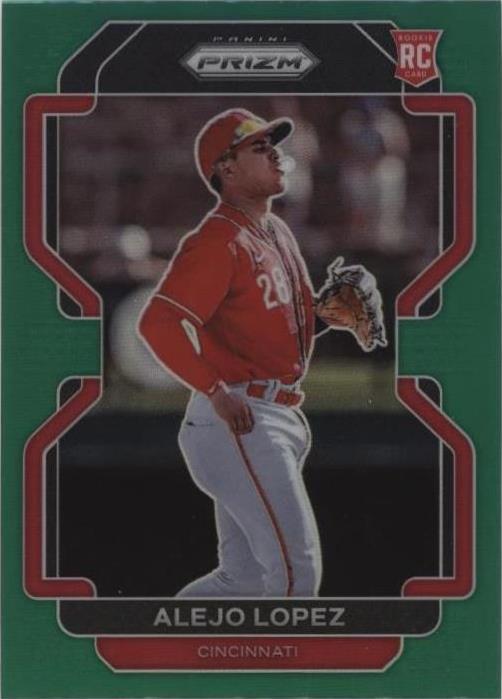 2022 Panini Prizm - Tier III Green Prizm #246 Alejo Lopez (RC) for sale ...