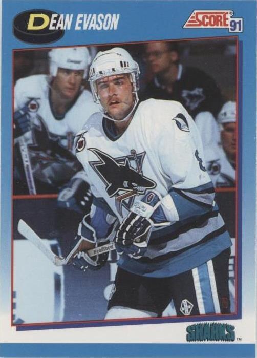1991-92 Score Canadian - Bilingual #641 Dean Evason for sale online | eBay