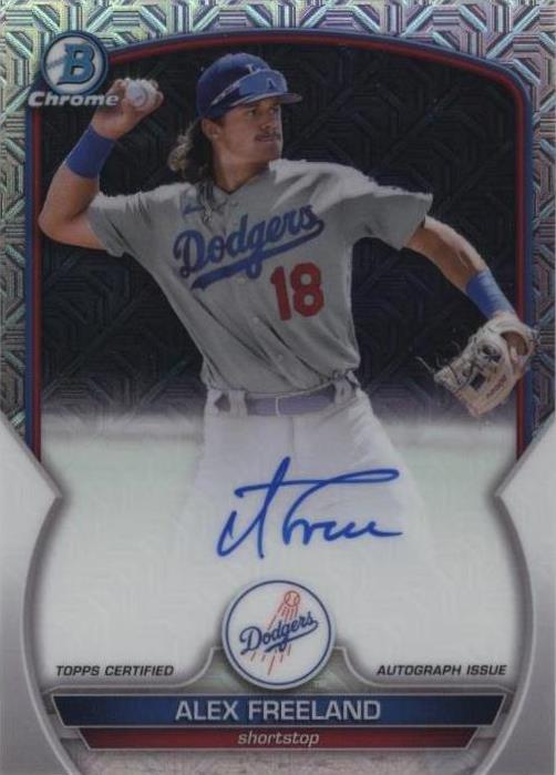 2023 Bowman Chrome - Mega Box Chrome Mojo Autographs #BCMA-AF Alex ...