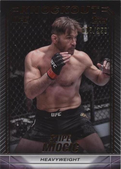 2024 Topps UFC Knockout - Stipe Miocic #81 Bronze /250 for sale online ...