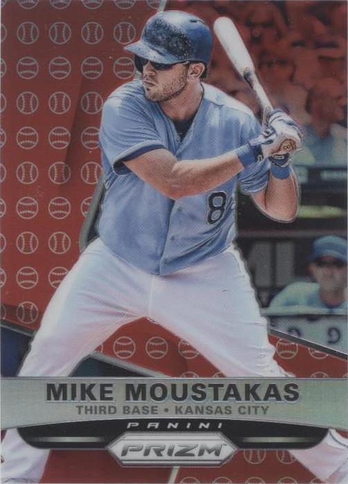 2015 Panini Prizm - Red Baseball Prizm #14 Mike Moustakas for sale online | eBay