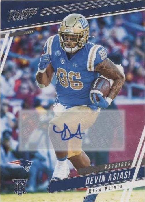 2020 Panini Prestige - Rookies Devin Asiasi #235 Xtra Points Signatures ...
