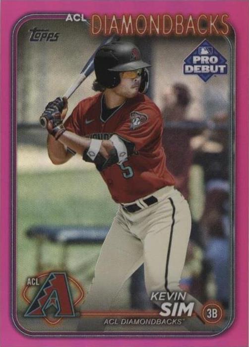 2024 Topps Pro Debut - Kevin Sim #PD-184 Fuchsia Foil /199 (RC) for ...